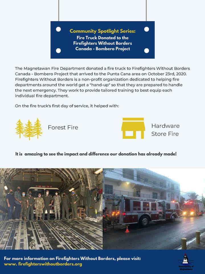 Community Recognition - Municipality of Magnetawan